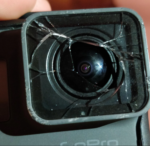 broken-gopro-hero-10-camera-outer-glass-01 | Sydney CBD Repair Centre