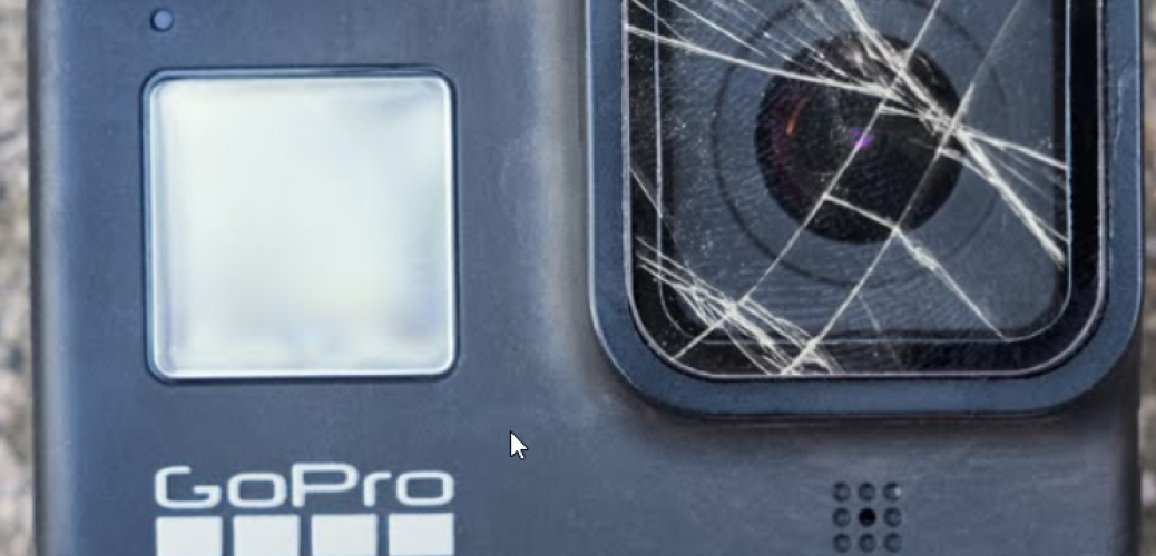 broken-gopro-hero-10-camera-outer-glass-04 | Sydney CBD Repair Centre