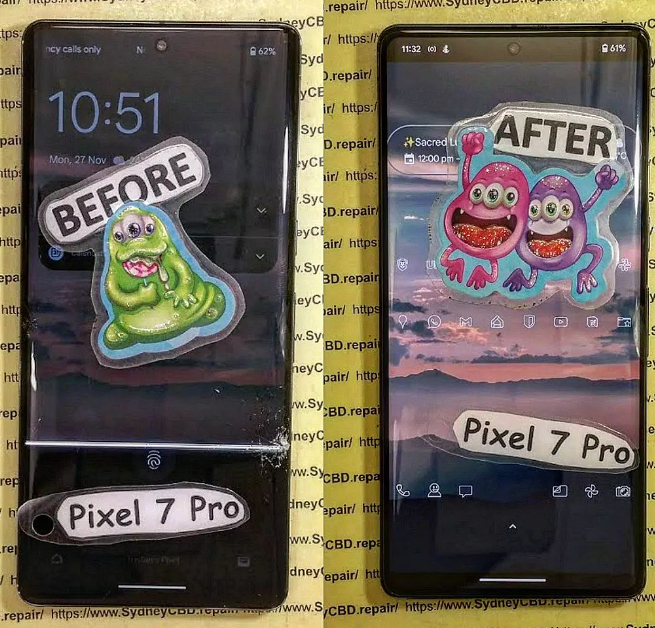 Google Pixel 7 Pro Screen Replacement Fast