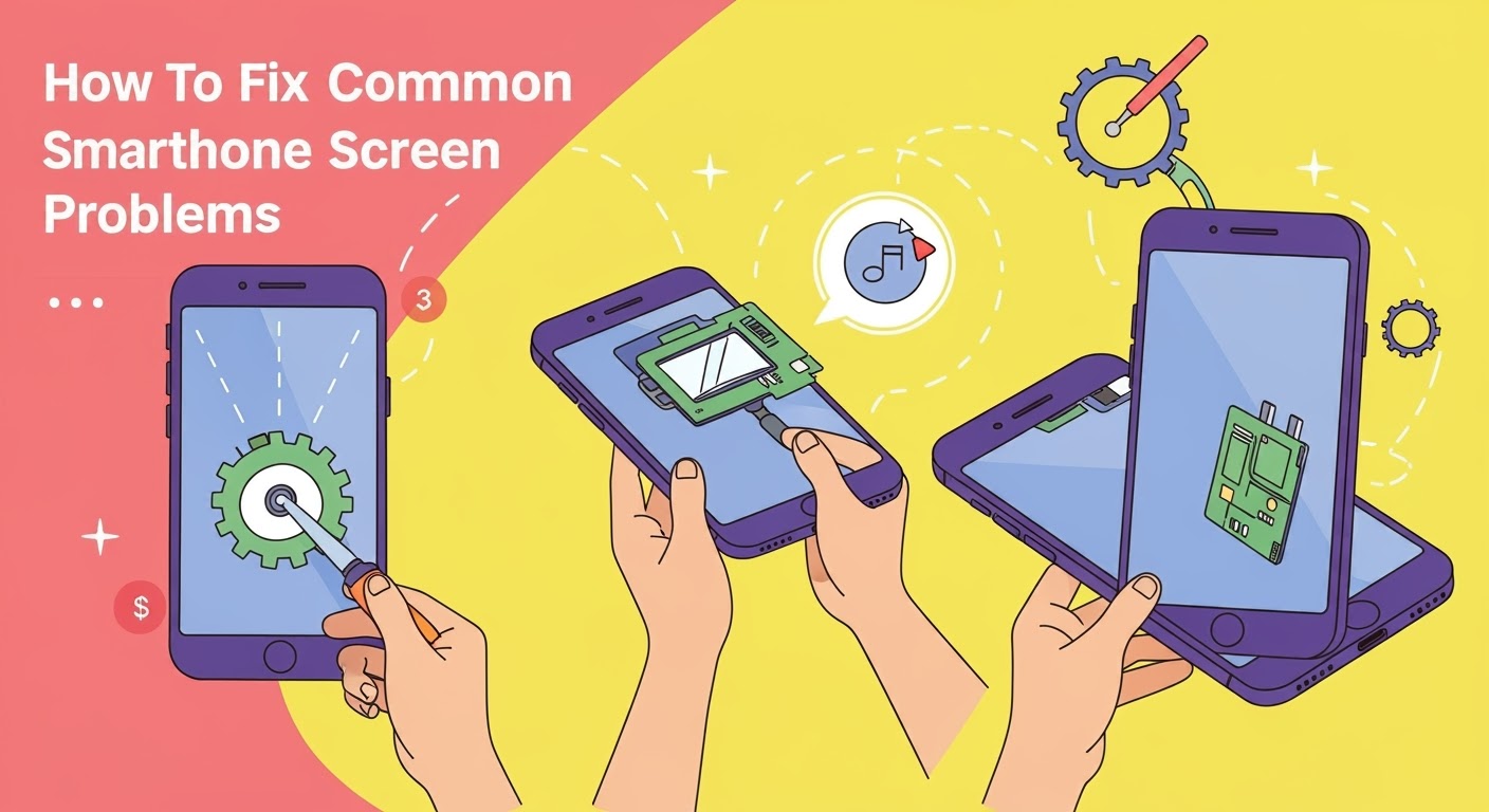How To Fix Common Smartphone Screen Problems | Sydney CBD Repair Centre
