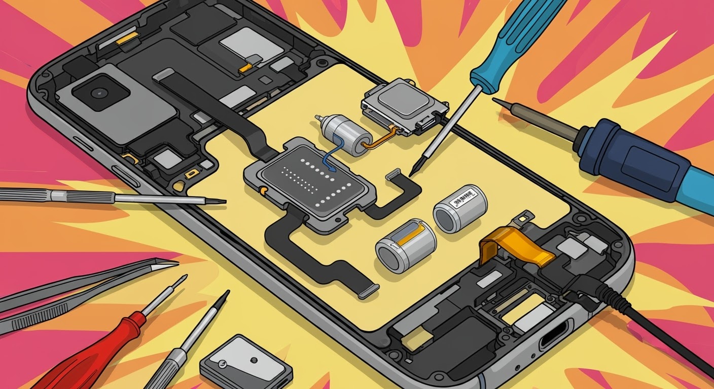 Replacing Haptics & Vibration: DIY Smartphone Repair | Sydney CBD ...