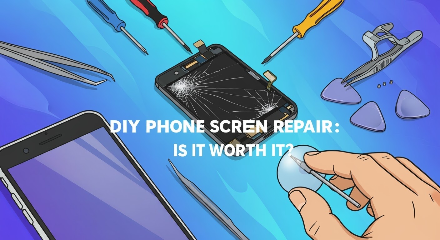 DIY Phone Screen Repair: Is It Worth It? | Sydney CBD Repair Centre