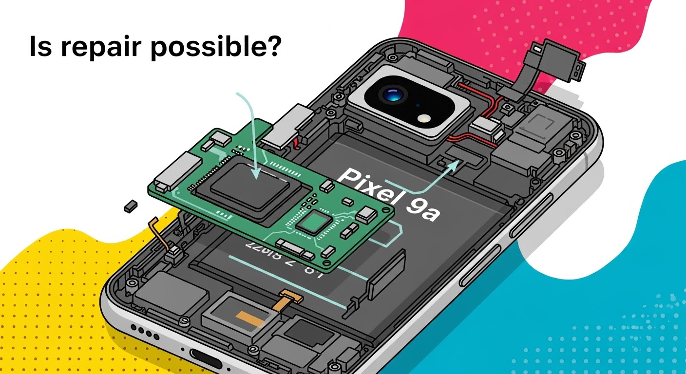 Pixel 9a teardown: is repair possible? | Sydney CBD Repair Centre