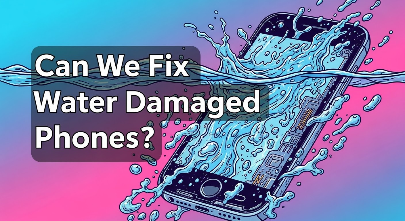 Can We Fix Water Damaged Phones? | Sydney CBD Repair Centre