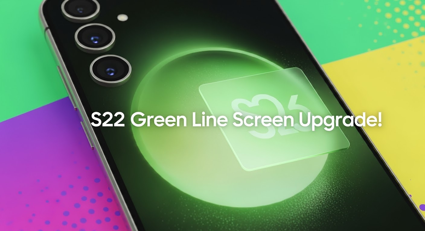Samsung S22 Green Line Screen Upgrade! | Sydney CBD Repair Centre