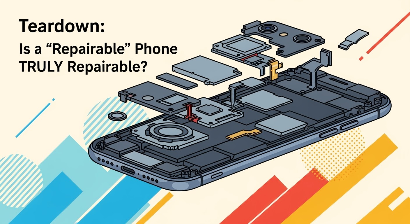 Teardown: Is a “Repairable” Phone TRULY Repairable? | Sydney CBD Repair ...