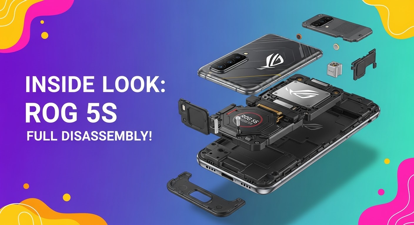 TAKE A LOOK INSIDE : ROG 5S FULL DISASSEMBLY! | Sydney CBD Repair Centre