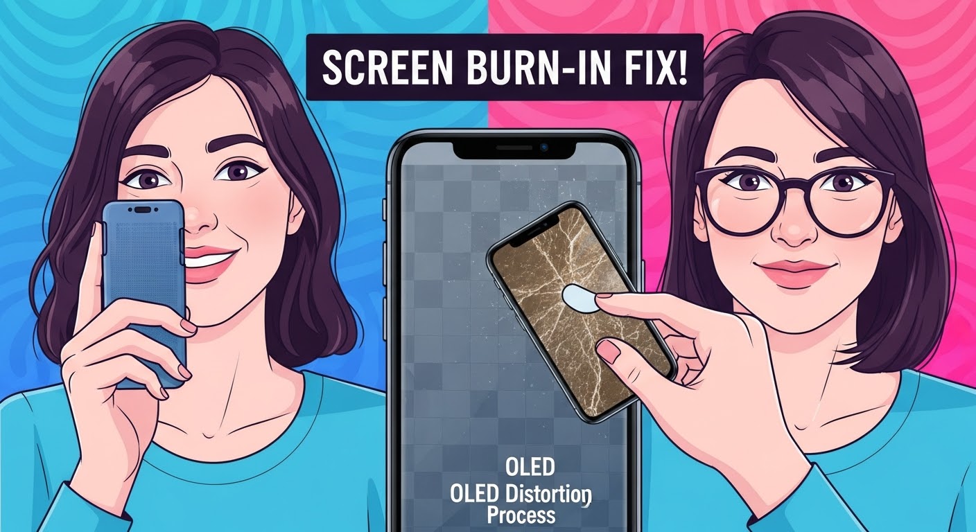 SCREEN BURN-IN FIX! OLED Display Restoration Process | Sydney CBD ...