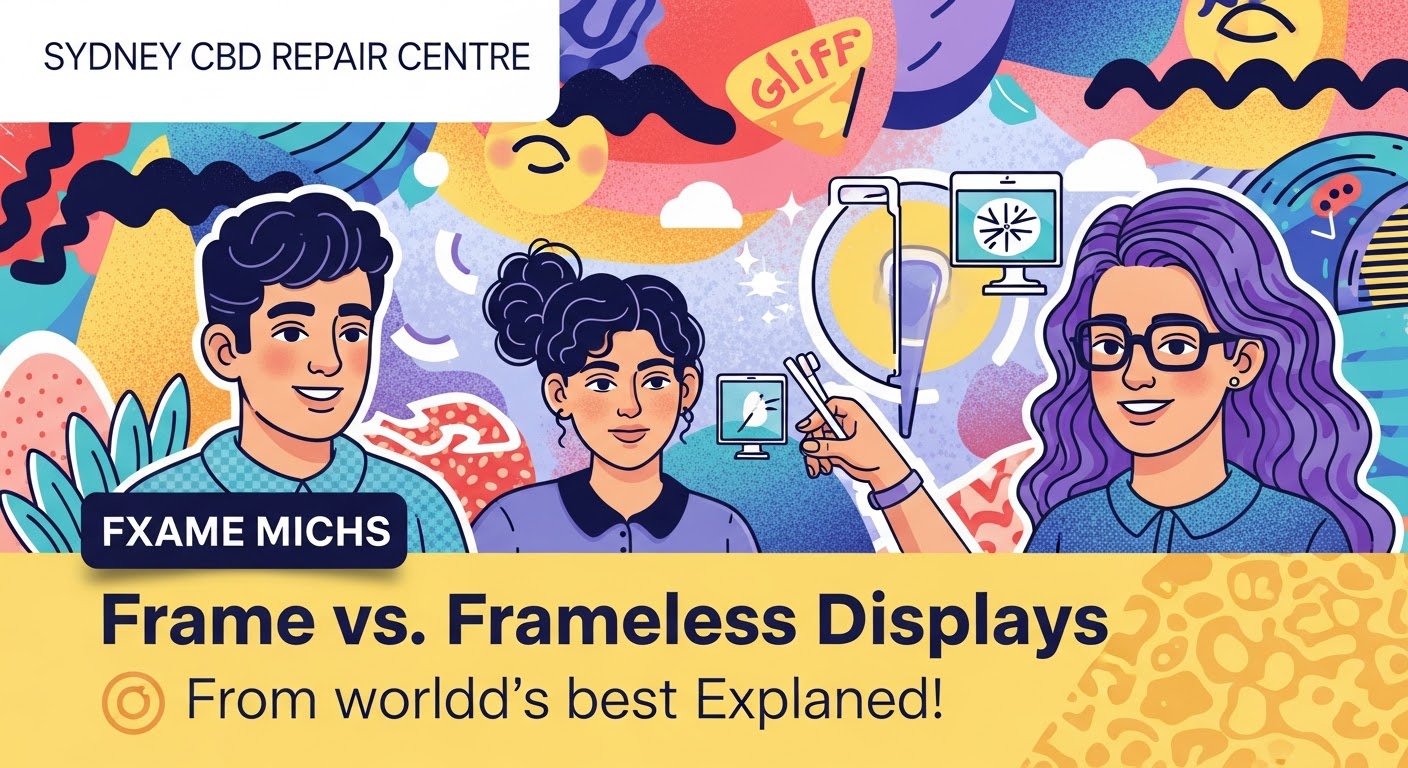 Sydney CBD Repair Centre: Frame vs. Frameless Displays Explained ...