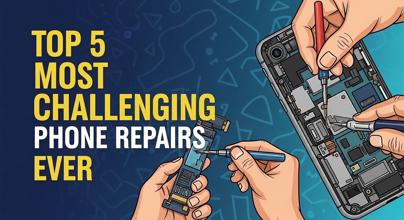 Top 5 Most Challenging Phone Repairs EVER | Sydney CBD Repair Centre