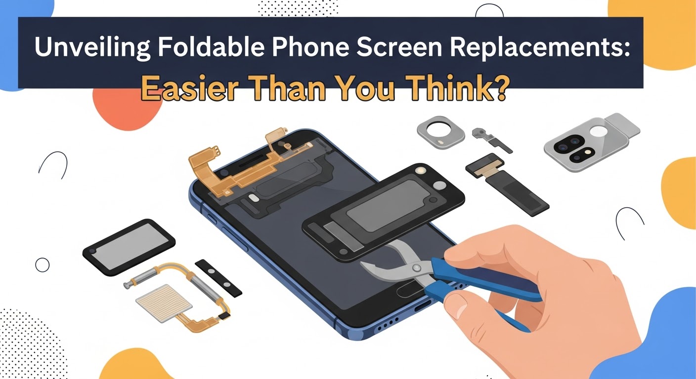 Unveiling Foldable Phone Screen Replacements: Easier Than You Think ...