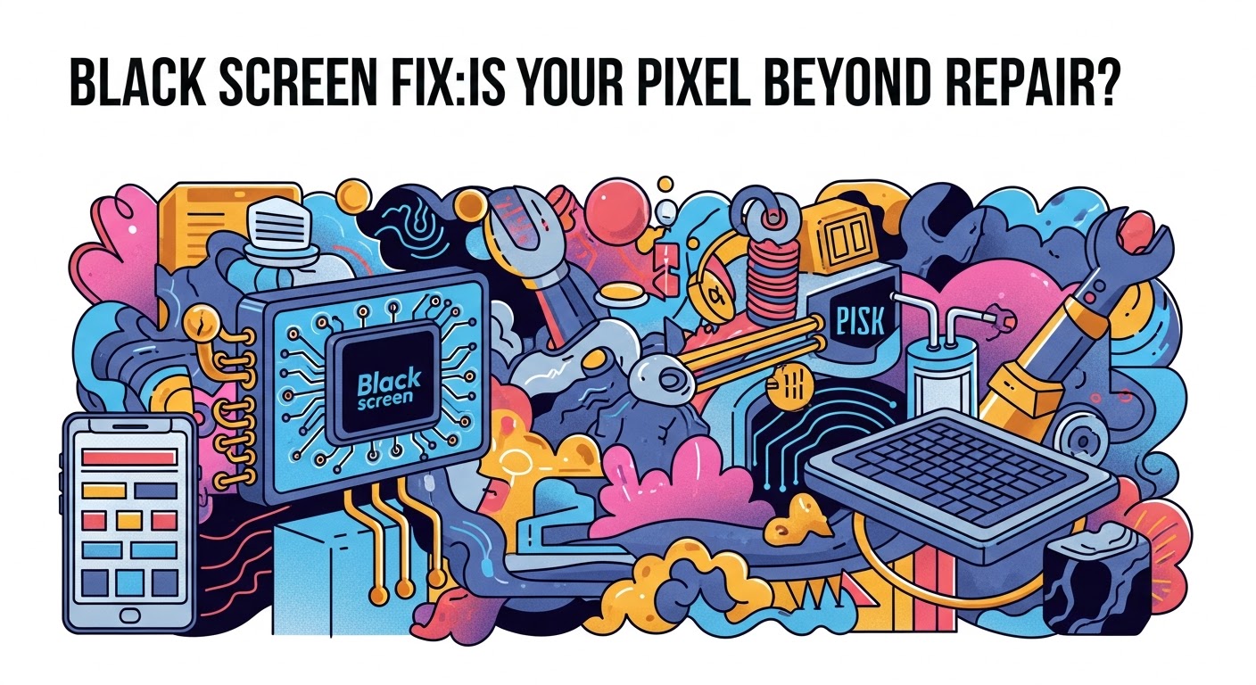 Black Screen Fix: Is Your Pixel Beyond Repair? | Sydney CBD Repair Centre