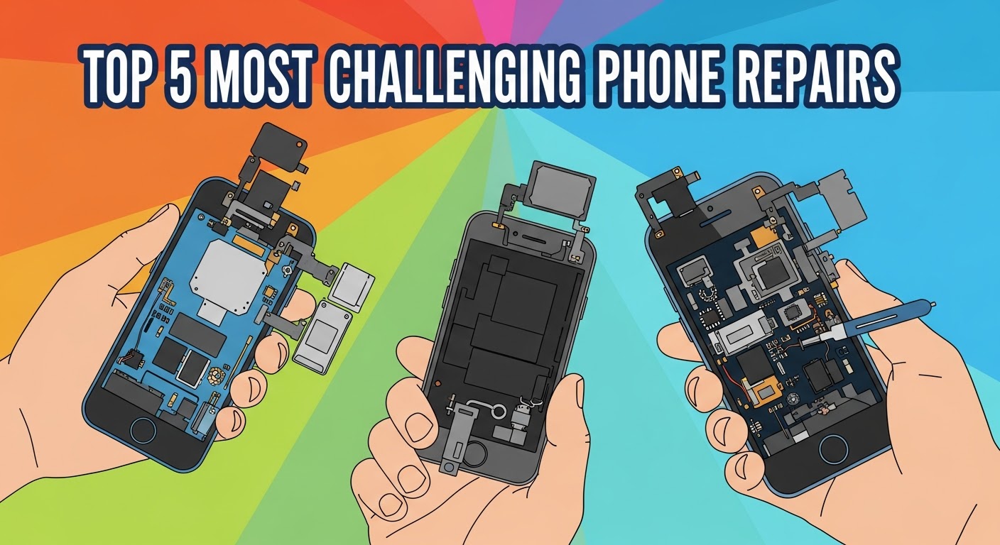 Top 5 Most Challenging Phone Repairs | Sydney CBD Repair Centre