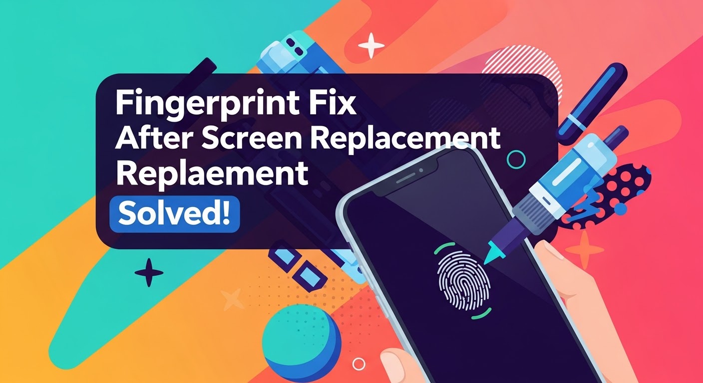 Fingerprint Fix After Screen Replacement Solved! | Sydney CBD Repair Centre