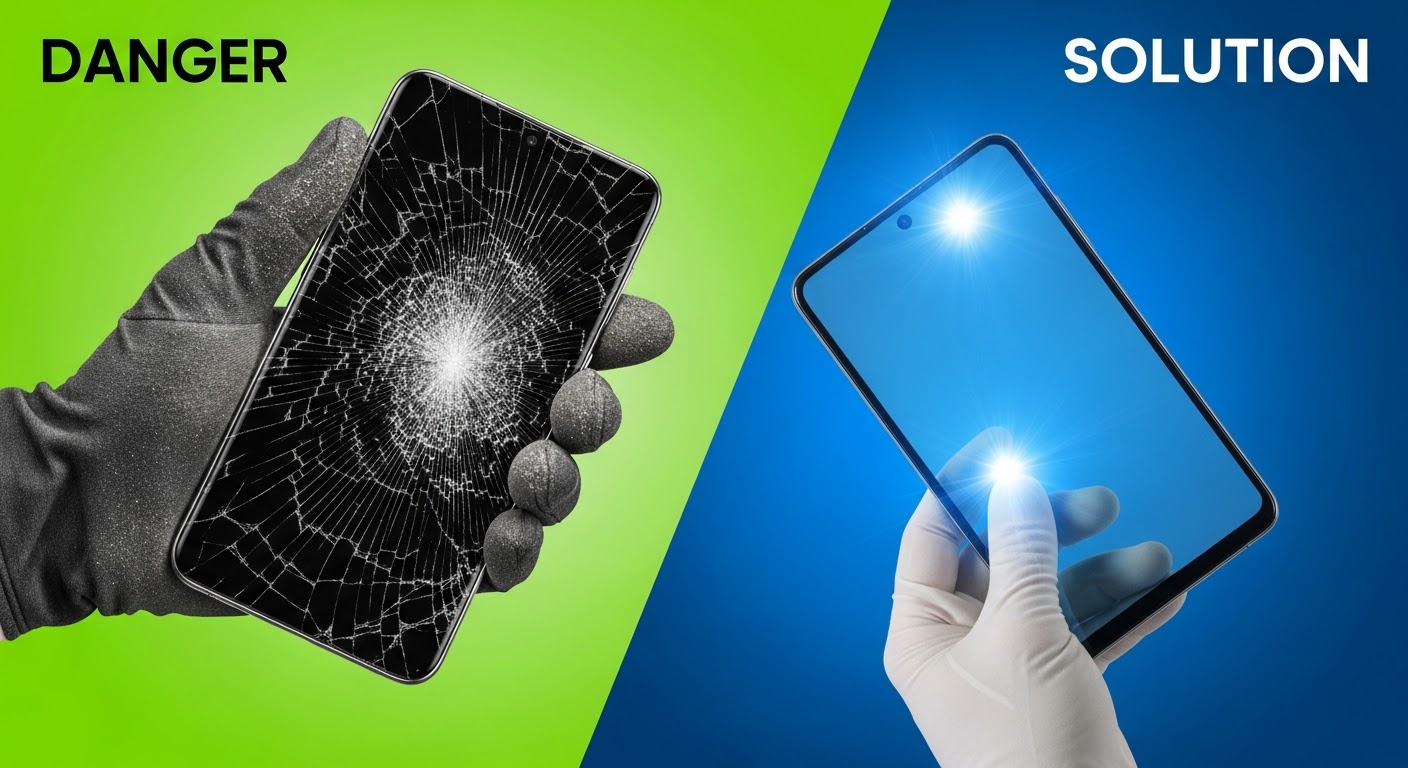 DIY disaster vs. professional fix: Galaxy S24 Ultra screen replacement ...