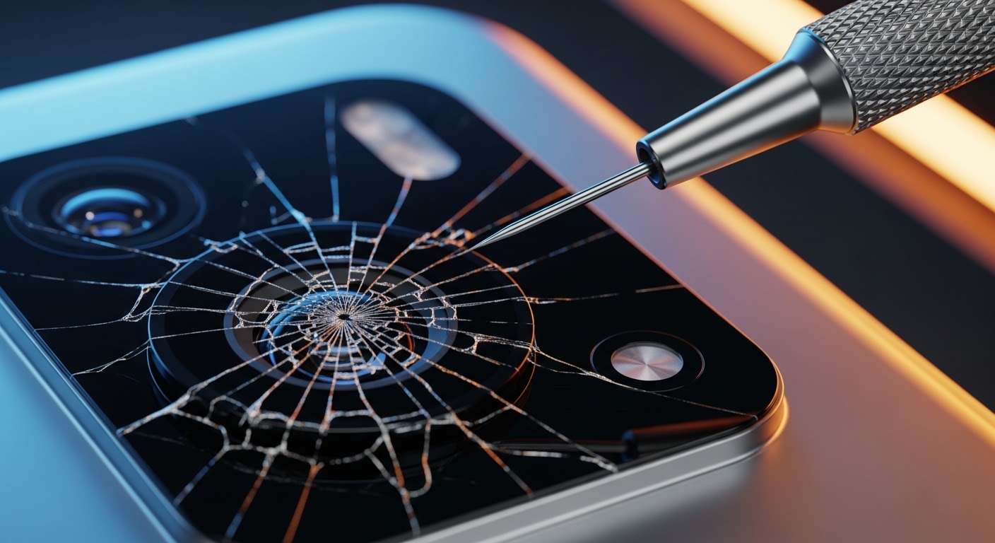 Precision Glass Removal: How to Fix Small Camera Cracks Without Further ...